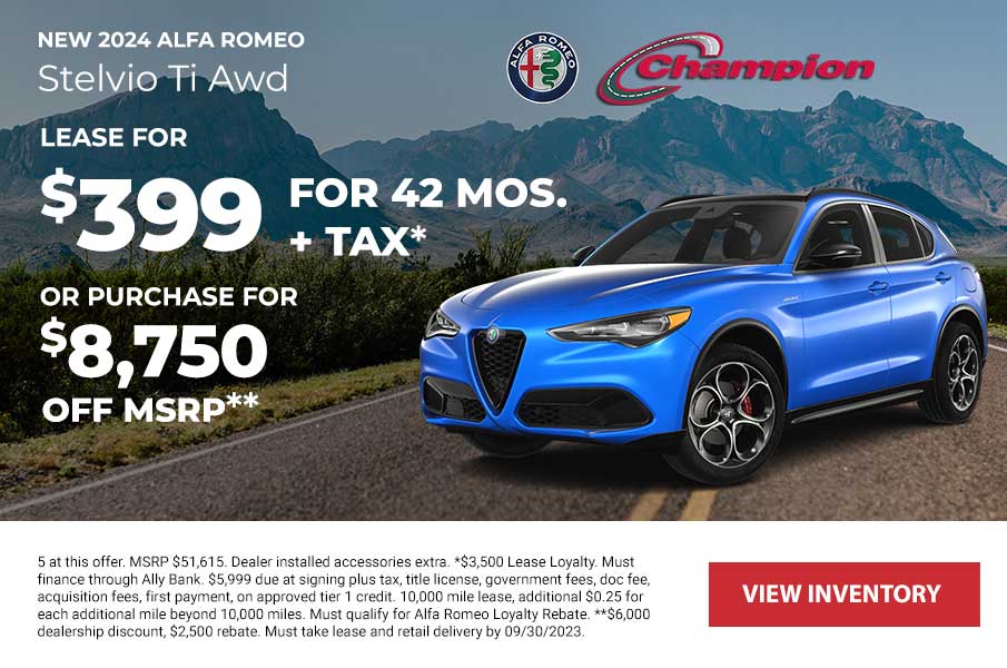 Alfa Romeo Giuila Stelvio Dealership Los Angeles Downey CA | Champion ...