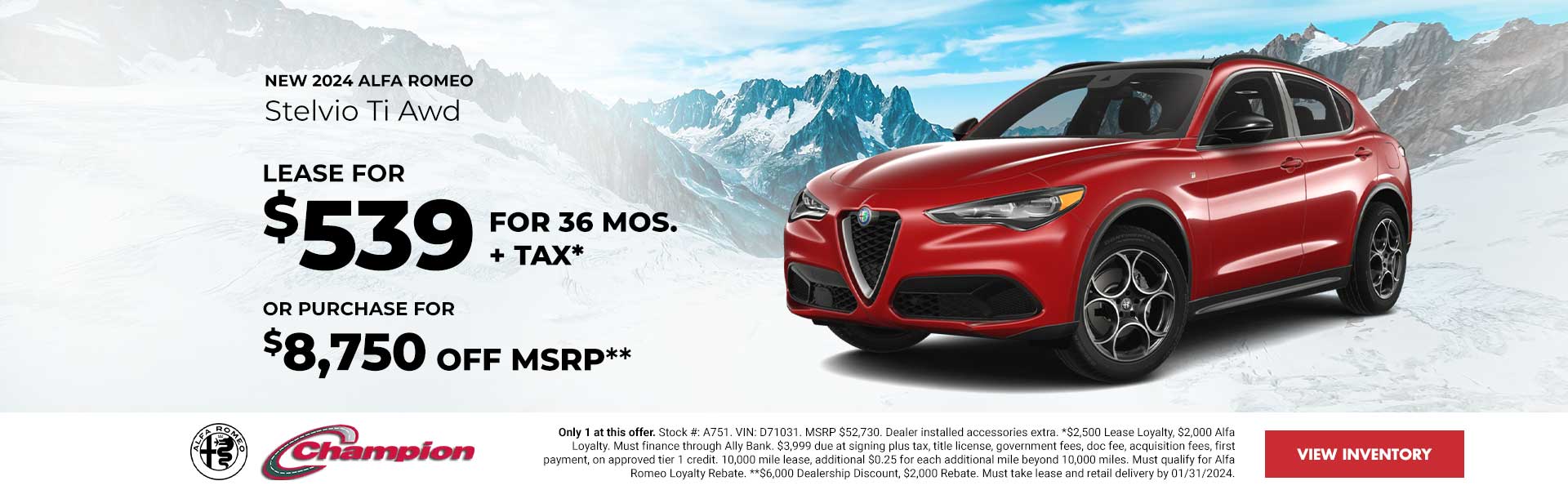 Alfa Romeo Giuila Stelvio Dealership Los Angeles Downey CA | Champion ...