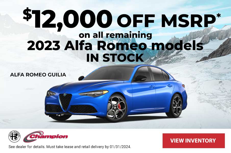 Alfa Romeo Giuila Stelvio Dealership Los Angeles Downey CA | Champion ...