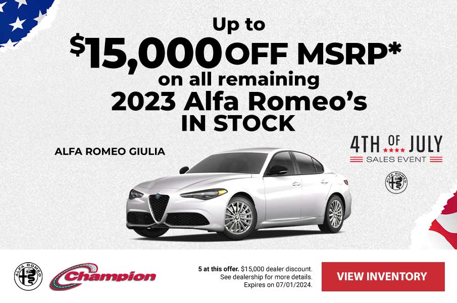 New & Used 2022 & 2023 Alfa Romeo Cars for Sale Near Me in Los Angeles ...