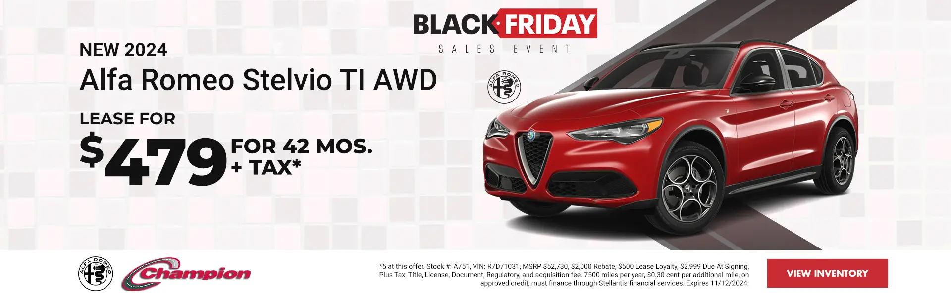 Alfa Romeo Giuila Stelvio Dealership Los Angeles Downey CA | Champion ...